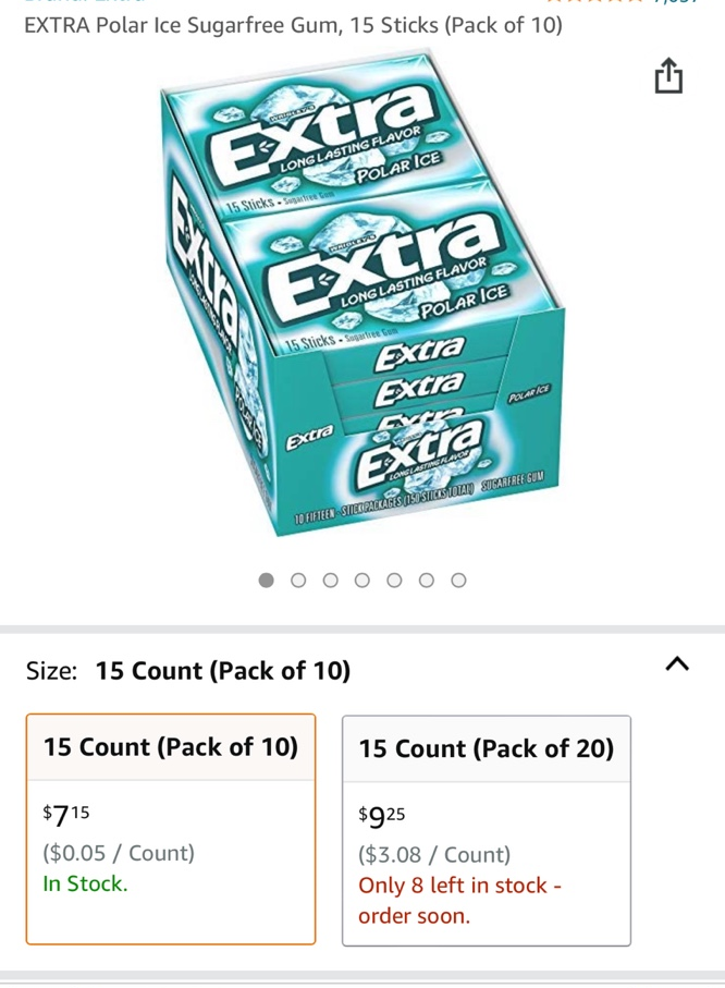 [EXTRA 껌] 내가 제일 좋아하는 엑스트라 껌 : 네이버 블로그