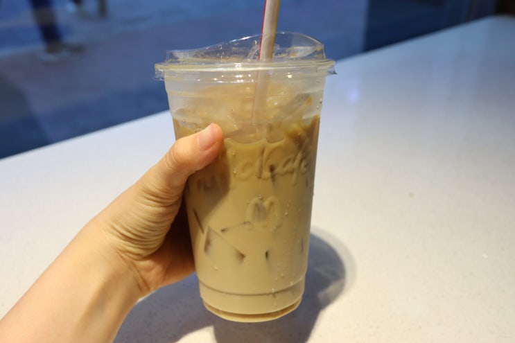 맥도날드 디카페인 커피 밤에 마시기 좋은 아이스바닐라라떼 네이버 블로그