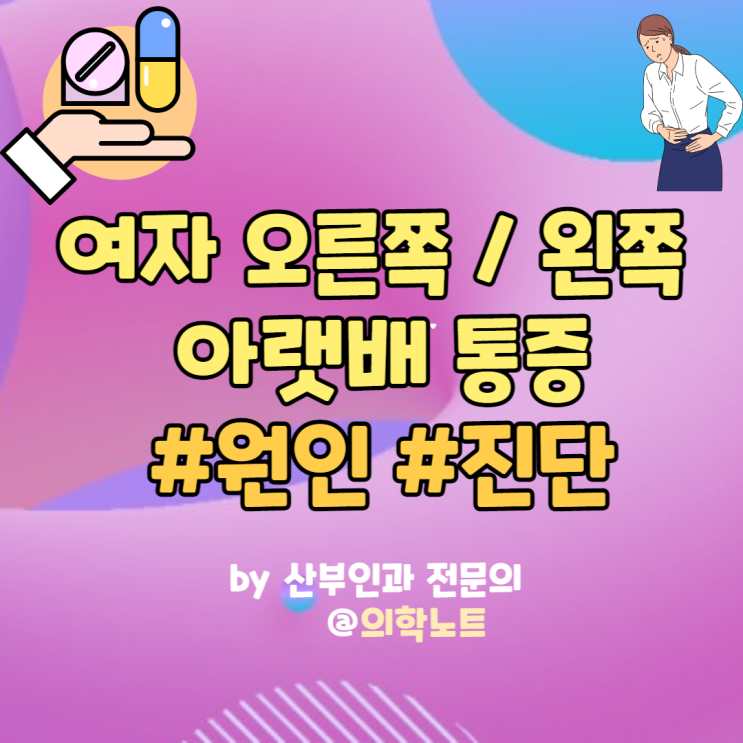 여자 왼쪽 아랫배 통증: 원인, 진단은? : 네이버 블로그