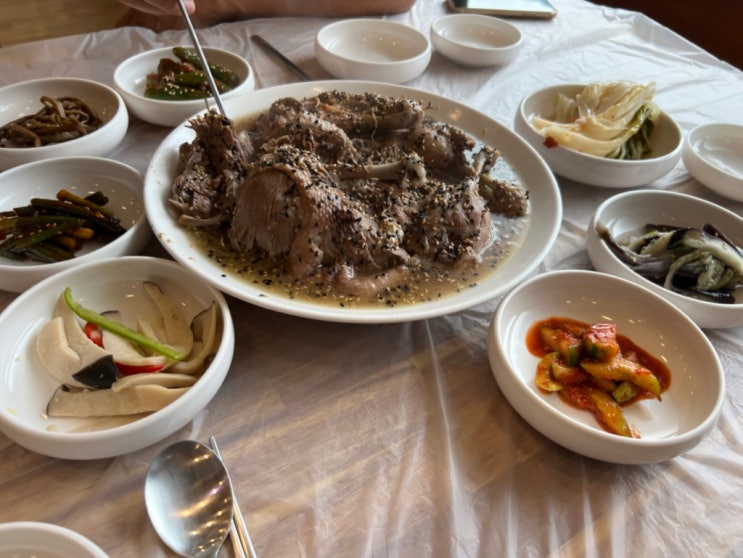 부산 기장 오리백숙 맛집행복한밥상금계리 옻오리 백숙 먹은 후기 네이버 블로그