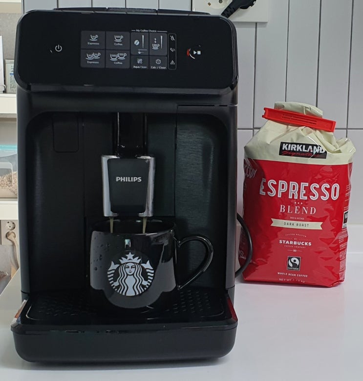 전자동 커피머신 필립스 1200 시리즈 EP1200/03 1달사용 후기! : 네이버 블로그
