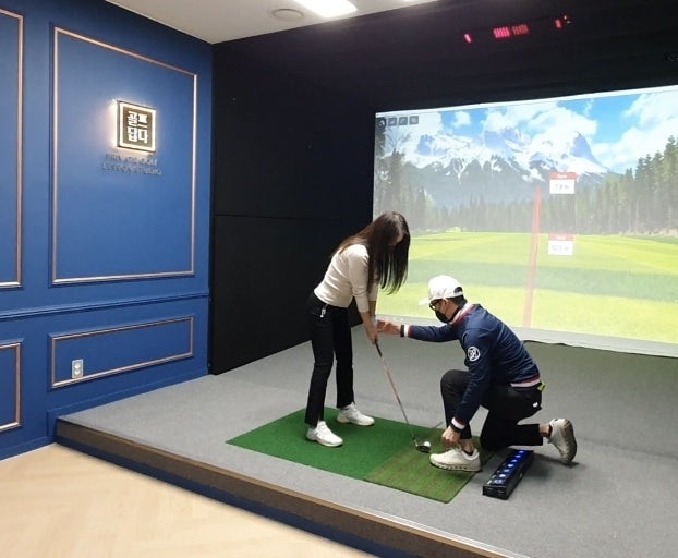 상현역골프연습 골프답다 트랙맨 레슨스튜디오 : 네이버 블로그