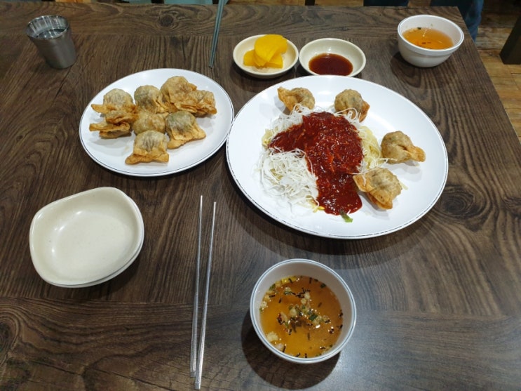 천안 수제만두 맛집 광명만두에서 비빔만두와 군만두 먹고 왔어요 네이버 블로그