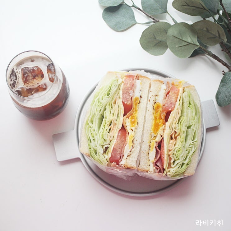 Blt 샌드위치 만들기 소스 재료 계란 Belt 샌드위치 양상추 식빵 베이컨 요리 베이컨 샌드위치 네이버 블로그