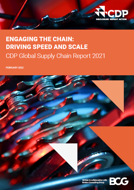 CDP Global Supply Chain Report 2021 : 네이버 블로그