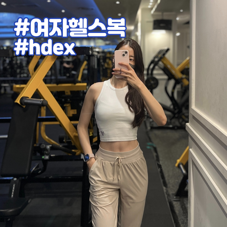 여자 헬스복 Hdex에이치덱스 크롭탑레깅스 운동복 착용 후기 네이버 블로그