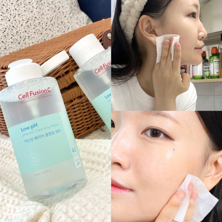 셀퓨전씨 약산성 페리어 클렌징 워터 추천 아침세안으로 좋아 네이버 블로그