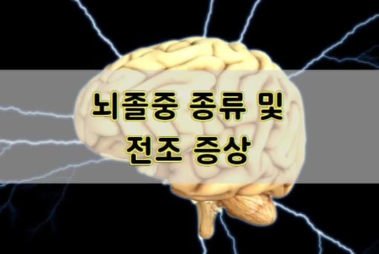 뇌졸중 초기증상 전조 치료 예방 자가진단 병원 검사 체크해요 네이버 블로그