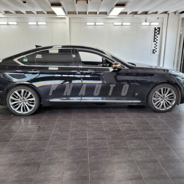 제네시스DH G80 FULL LED 헤드램프 시공 : 네이버 블로그