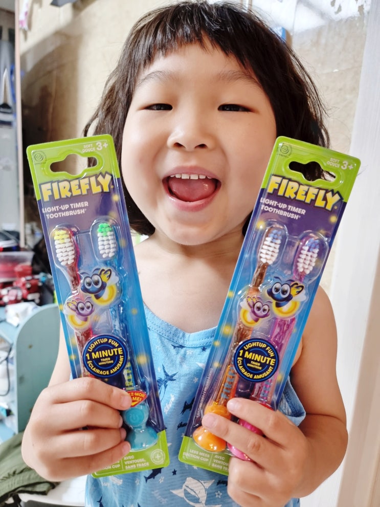 키즈칫솔 불빛타이머 되는 어린이칫솔 파이어플라이 네이버 블로그