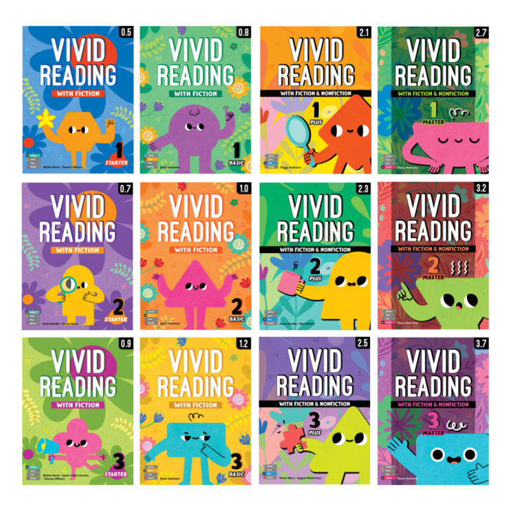 [웅진] Vivid Reading with Fiction (Starter / Basic/ Plus / Master) - 유치 ...