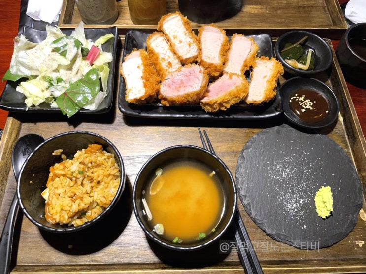동탄2 호수공원 돈까스 맛집 카츠오모이 동탄호수점 대기시간 포장 배달x 주차 네이버 블로그