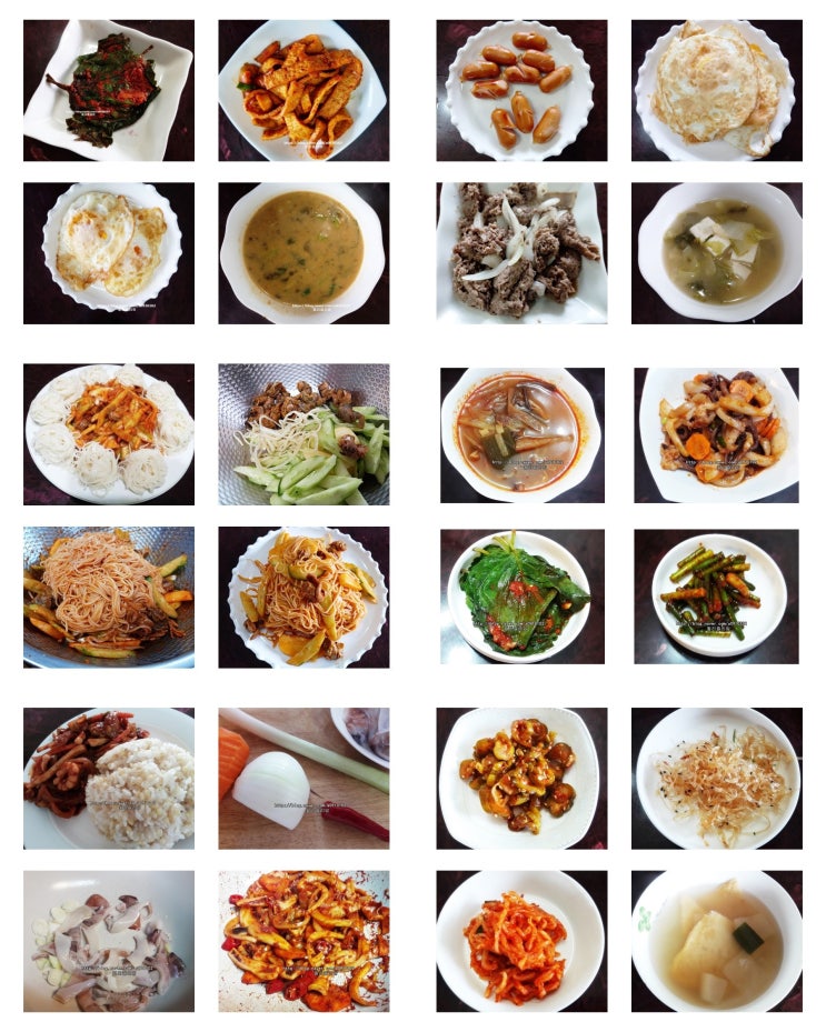 일주일반찬 아이 단백질식단 여름 집밥메뉴 건강 가정식반찬 주간밥상 네이버 블로그