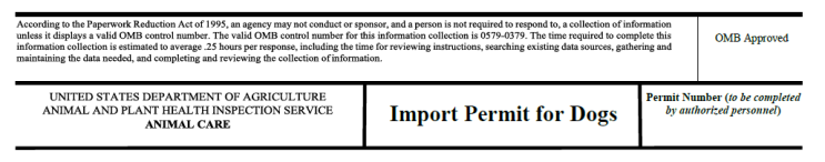 USDA APHIS Import Permit이란? : 네이버 블로그