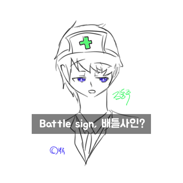 Battle sign (Battle`s sign, 배틀사인)이란? : 네이버 블로그
