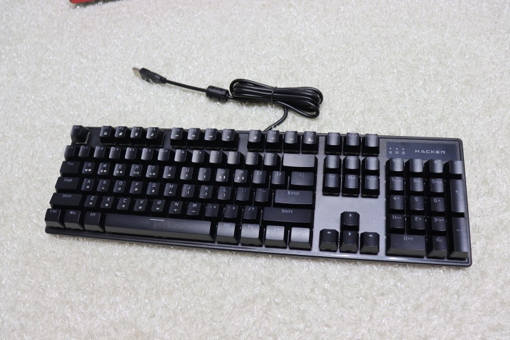 저소음 기계식 키보드 적축 앱코 해커 K560 가성비도 좋아 : 네이버 블로그