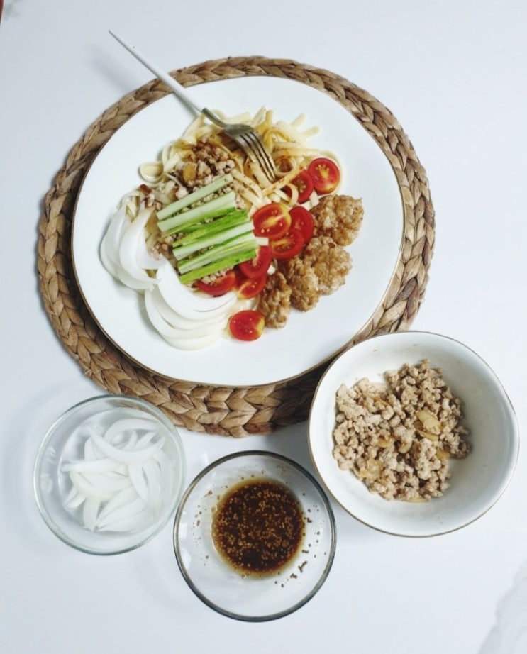 편스토랑 류수영 참간초 소스 황금비율 참간초면 냉파스타 스파게티 만들기 네이버 블로그