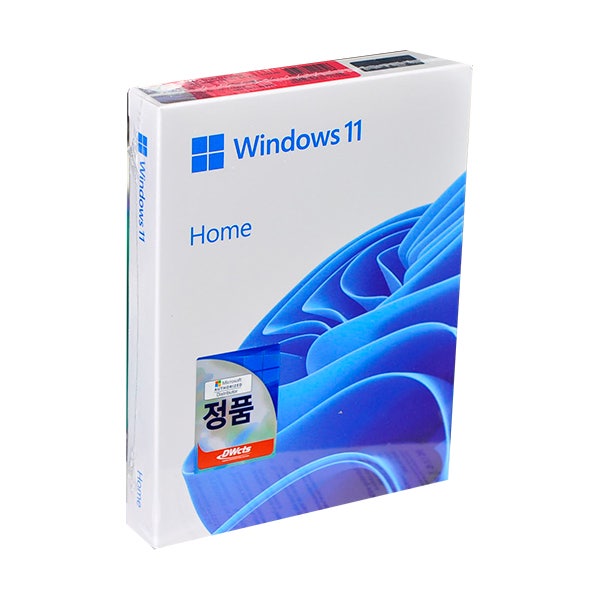 마이크로소프트 Windows 11 Home 처음사용자용 패키지(FPP) 개봉기 : 네이버 블로그
