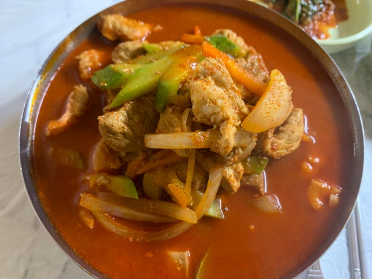 광주 애호박찌개 맛집 평동 명화식육식당 네이버 블로그