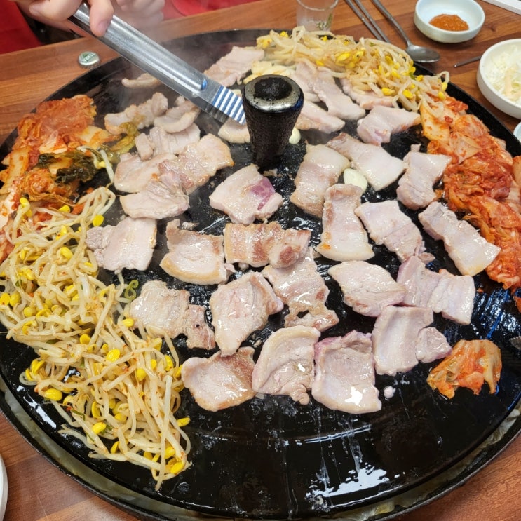 미금 왕솥뚜껑삼겹살 미금역 솥뚜껑 생삼겹살 맛집 하이포크 전문점 추천 네이버 블로그