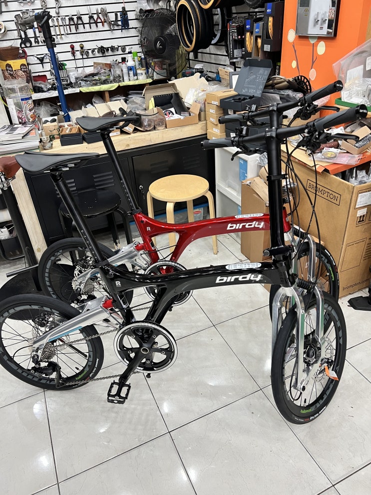 [팩토리원] 뉴 버디 R20 디스크 11단 / 레드 / 블랙 / birdy r20 / 버디자전거 : 네이버 블로그