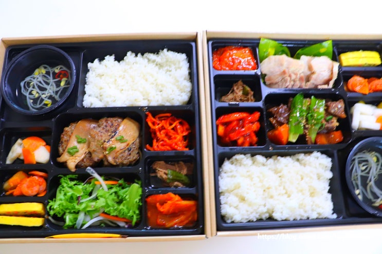 수진역맛집 떡갈비도시락 소갈비찜도시락 원할머니보쌈족발 수진역점 단체도시락 네이버 블로그