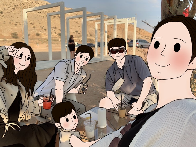 두바이 사막카페(One Degree winter cafe)와 한식집 소반(Sobahn) 여행 여덟째 날 : 네이버 블로그