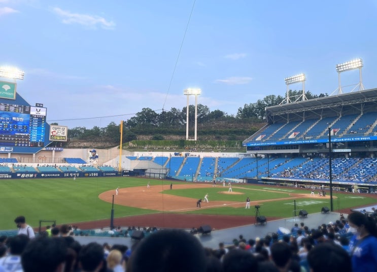 삼성라이온즈파크 블루존 후기 먹거리 티켓예매 꿀팁 팀스토어 대구 야구장 네이버 블로그