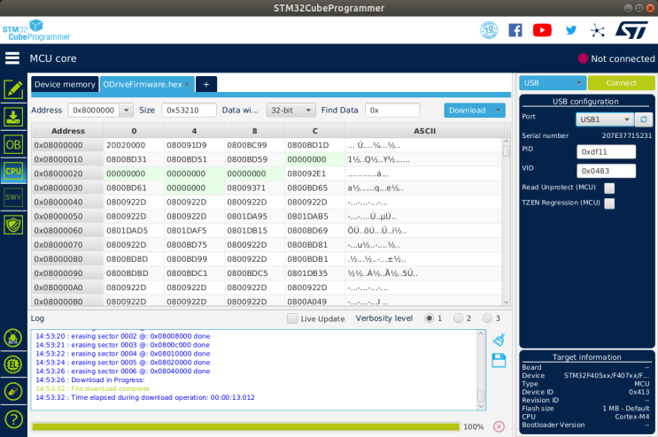USB 케이블만으로 STM32CubeProgrammer 사용 : 네이버 블로그