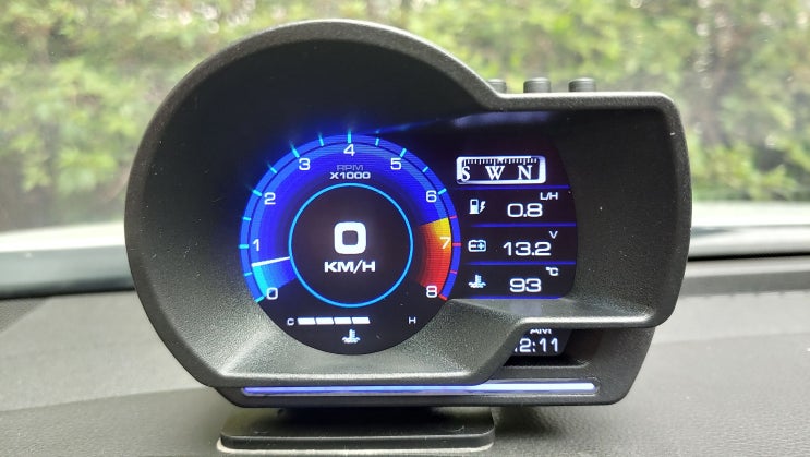 르노 QM6 ECU 데이터 표시장치 : Vjoycar V60 한글 지원 HUD 구입 및 사용기 #2 : 네이버 블로그