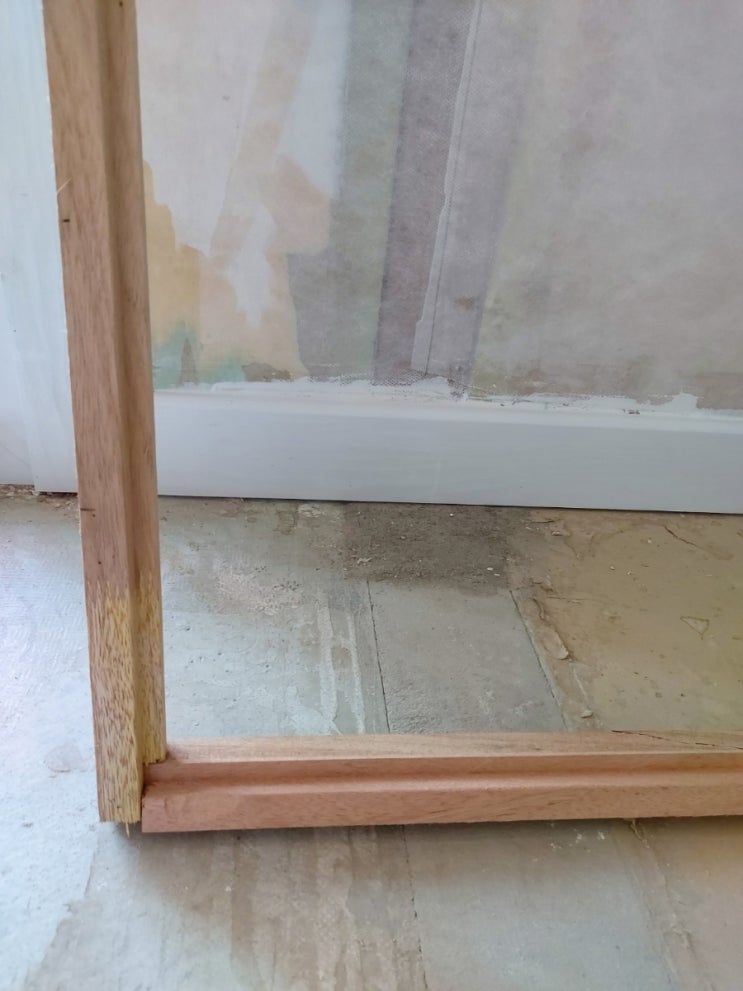 3연동중문과 파티션 셀프시공 : 네이버 블로그