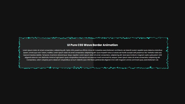 디자이너경준아빠의 웹퍼블리싱 : Wave Border Animation~^^ : 네이버 블로그