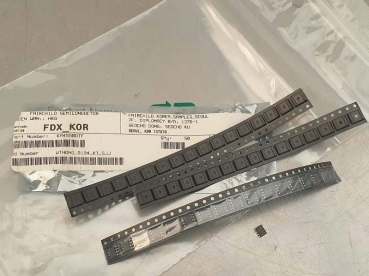 SMD 8Pin KA4558 4558 SOIC-8 Operational Amplifiers - Op Amps Dual OP ...