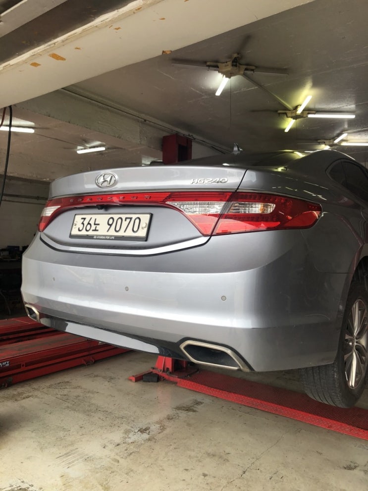 현대 그랜저 HG 금호 마제스티9 솔루스 TA91 225/55/17 교환 : 네이버 블로그