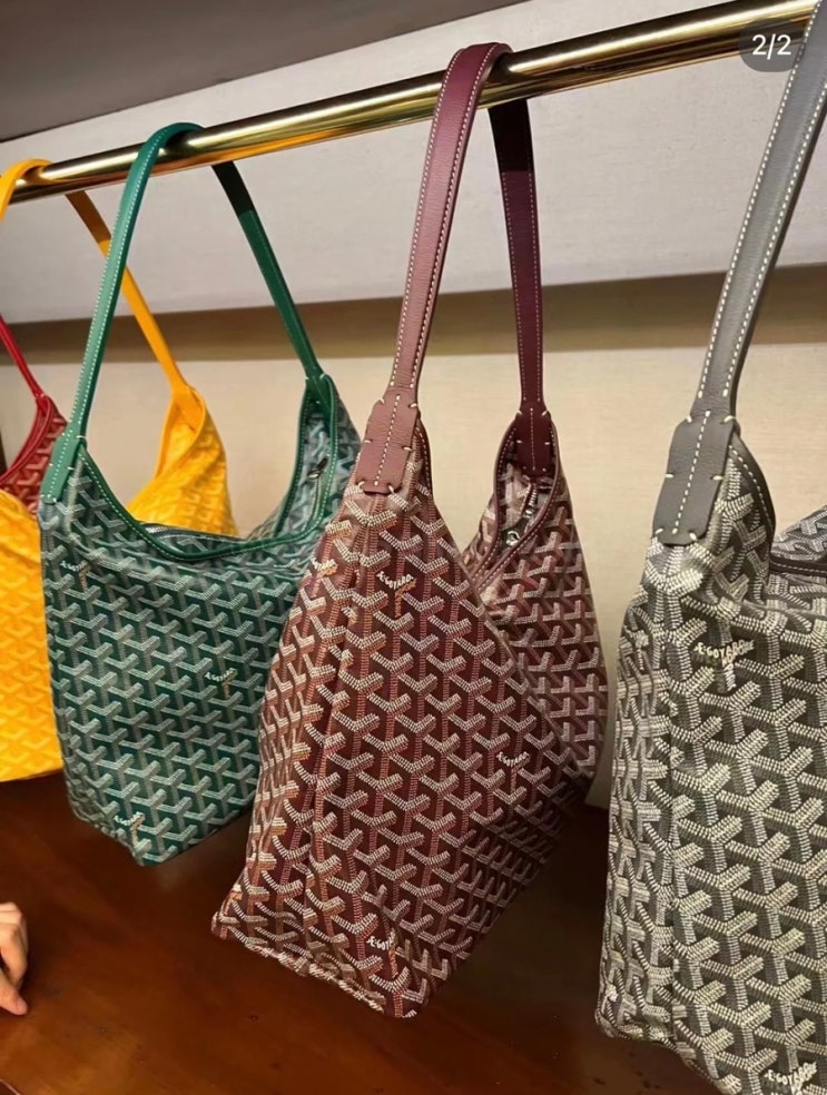 (공구 오픈!) 고야드 보헴 호보백 숄더백 착용사진 착용샷 신상 출시 GOYARD Boheme Hobo Bag (11컬러) 리뷰! : 네이버 블로그