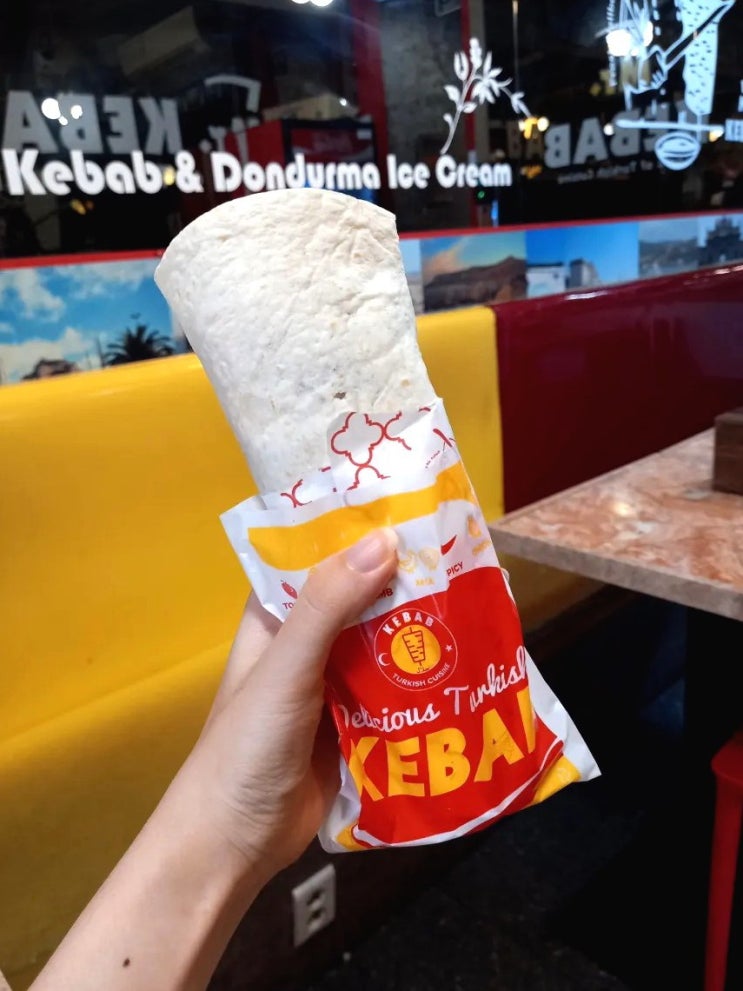 용산이태원 맛집 미스터케밥 이태원본점 터키 케밥 양 터키 케밥 믹스 또띠아 빵 네이버 블로그