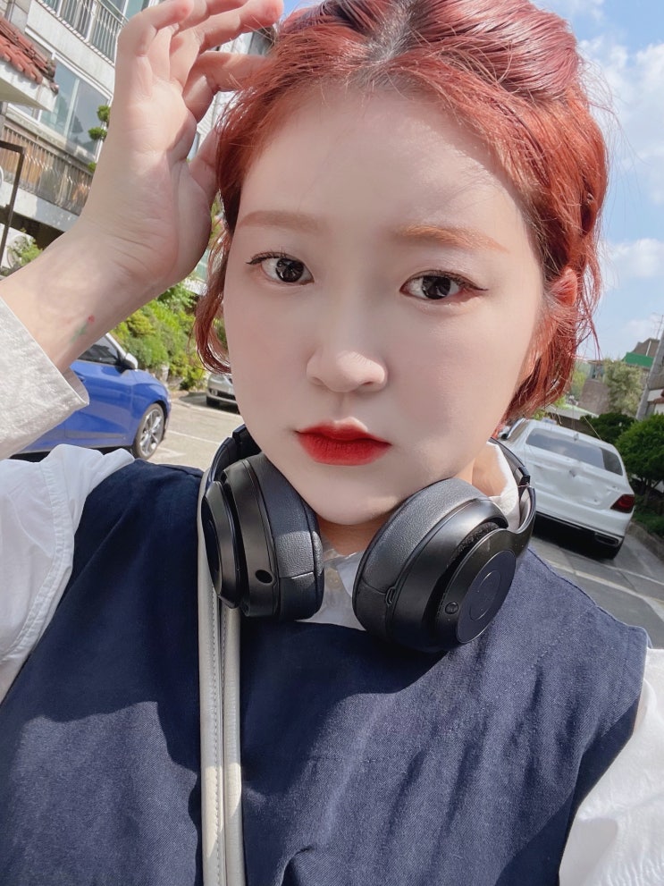 탈색탈색머리오렌지염색레드오렌지염색핑크브라운염색탈색후염색단발머리단발헤어스타일태슬컷텐저린염색텐저린컬러선미염색김
