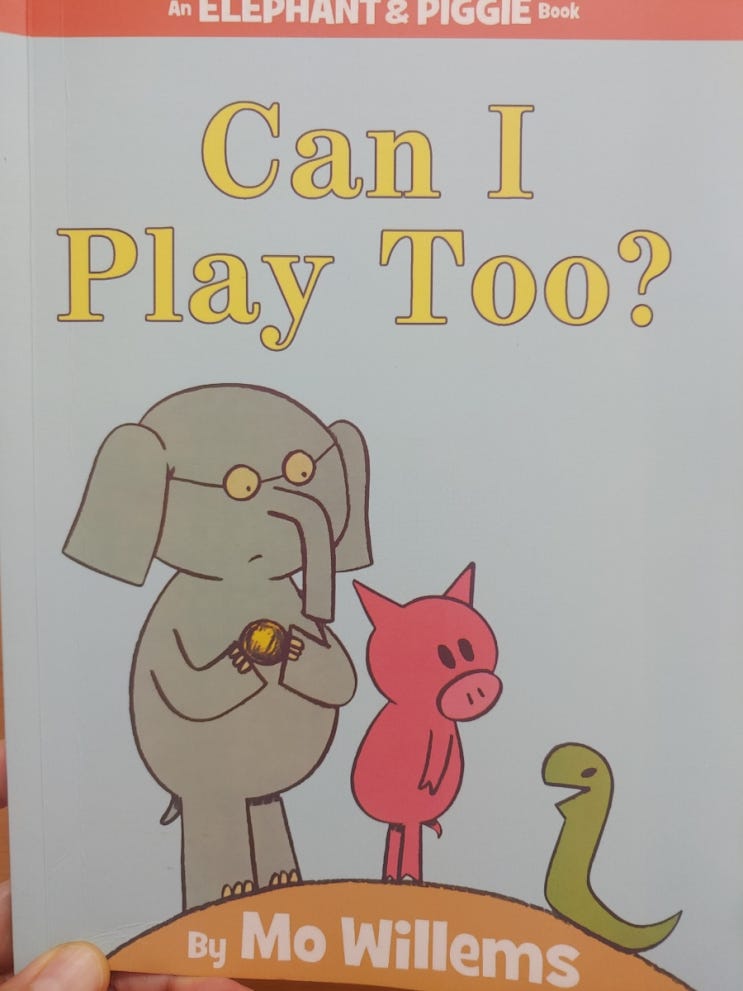 배려, 그리고 생각의 전환 (feat Can I Play Too? An Elephant and Piggie book) : 네이버 블로그