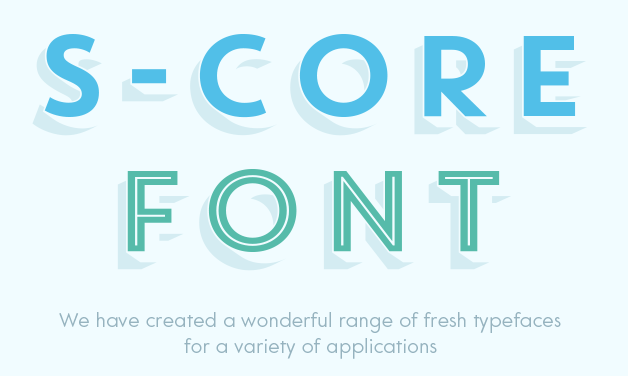 [무료 한글 웹폰트]에스코어드림 / S-CoreDream : 네이버 블로그