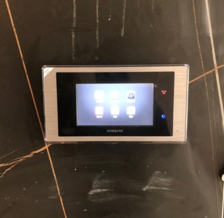 성남 분당구 수내동 파크타운서안아파트 삼성 비디오폰 SHT-3527, 삼성 도어락 SHP-DP740 설치 후기 : 네이버 블로그