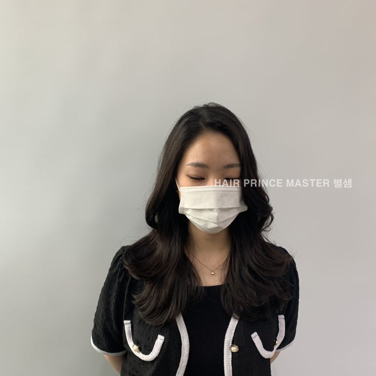 긴머리 레이어드 C컬펌 네이버 블로그
