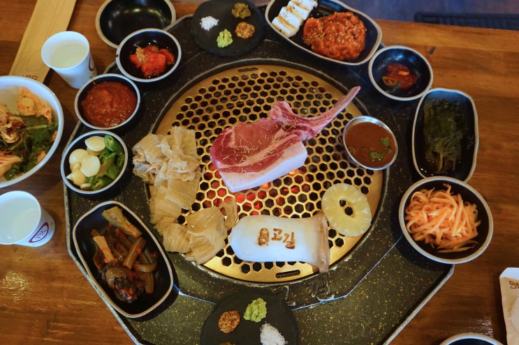 두정 맛집 제주 흑돼지 돈마호크 프렌치랙 두정동고기집 고길 네이버 블로그