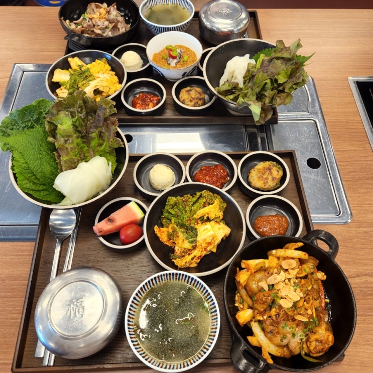 명지고기집 일삼육고기집 런치특선 구성이 알차다 재방문해야지 네이버 블로그