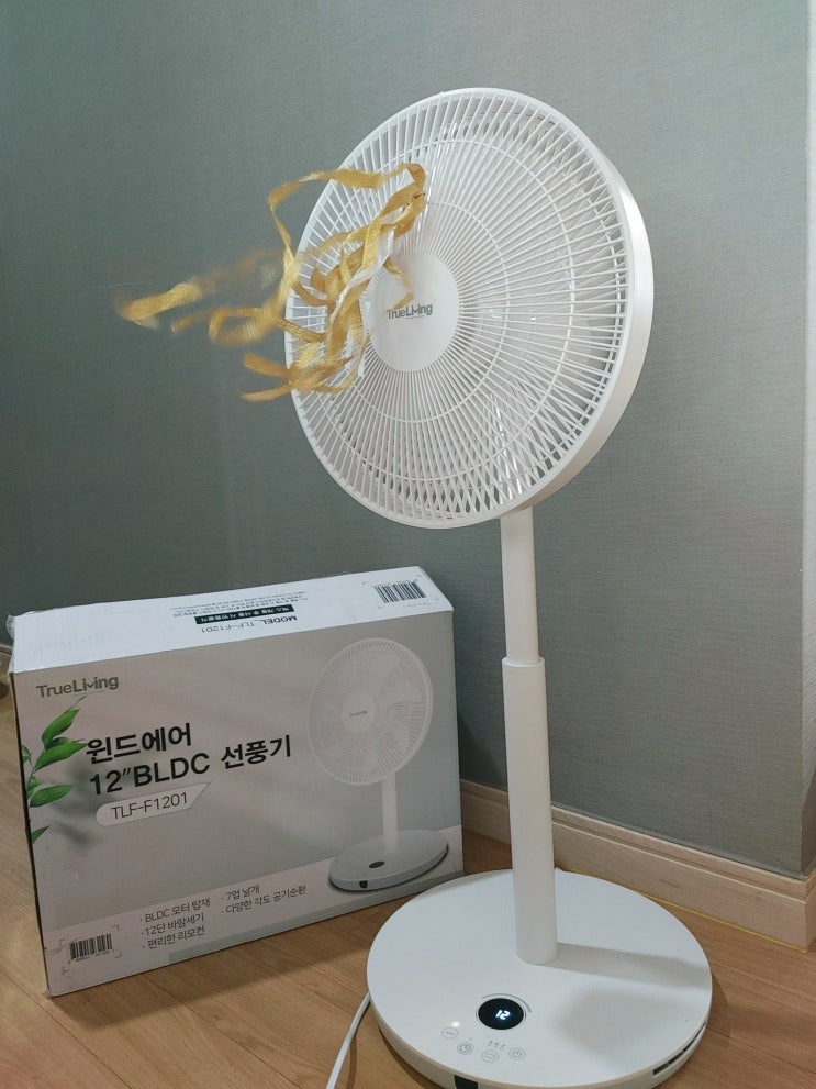 트루리빙 윈드에어 BLDC 선풍기 TLF-F1201[쿠팡체험단 상품] : 네이버 블로그
