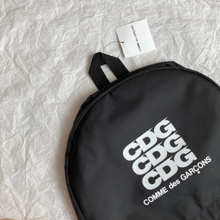 꼼데가르송 백팩 CDG 가방 후기 : 네이버 블로그