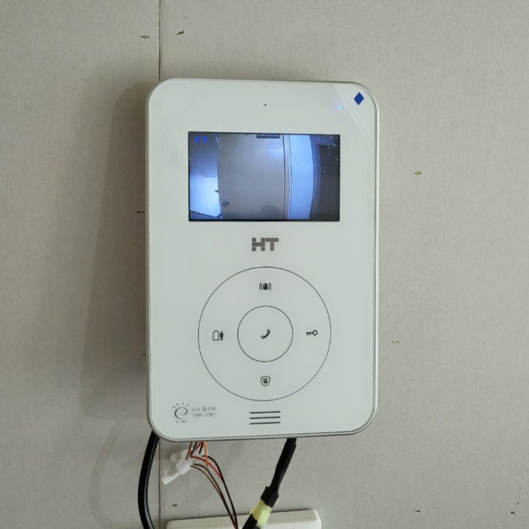 김해 구산동 한일유앤아이 인터폰 코맥스 cdl-230p 도어락 설치 : 네이버 블로그