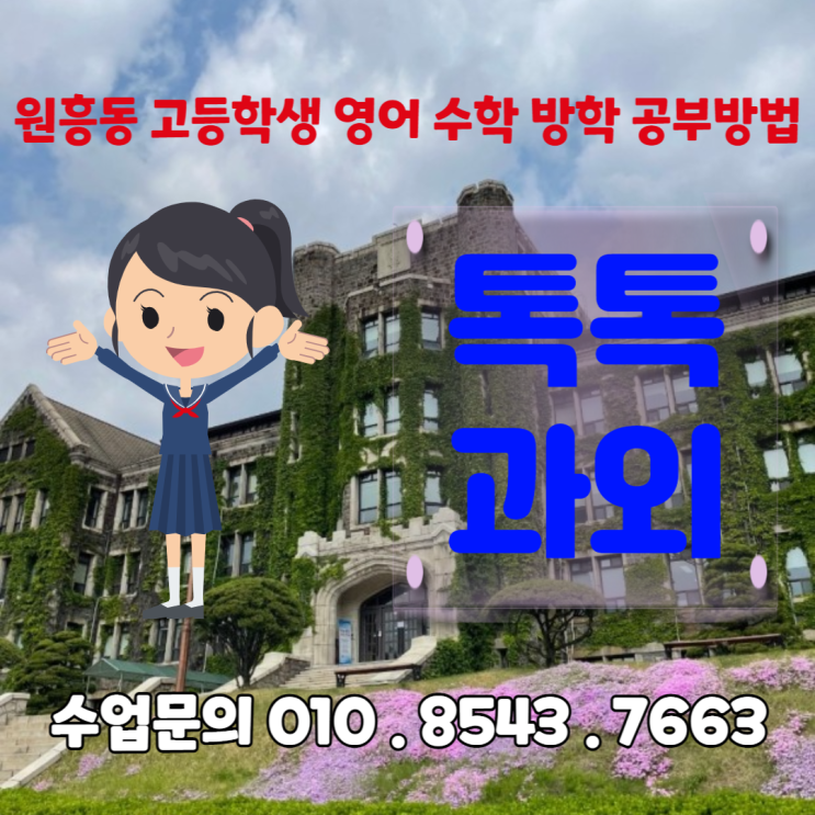 고양 덕양구 원흥동과외 고등학생 영어 수학 방학 등급상승 공부방법 네이버 블로그