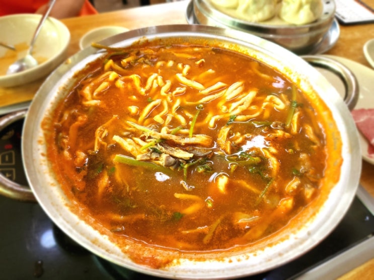 경기 김포 김포 조각공원 근처 맛집 얼큰 칼국수 연호정 칼국수 샤브버섯칼국수 손만두 네이버 블로그