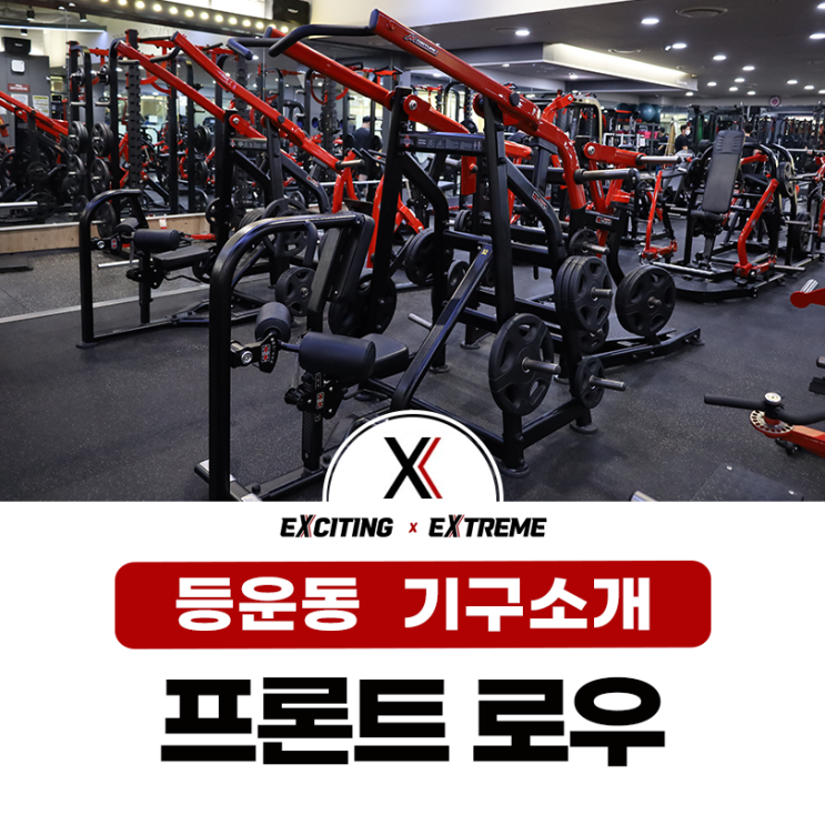노량진 헬스장 등운동 기구 사용법 프론트 로우 머신으로 등근육을 알차게 네이버 블로그