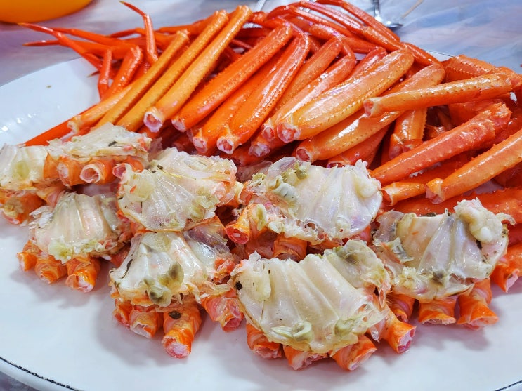 (포항/구룡포) '울산 회 대게' 호미곶 근처 홍게 대게 맛집 신선한 스끼다시도 듬뿍! : 네이버 블로그